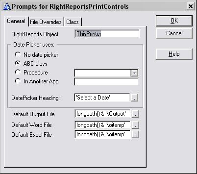 CapeSoft RightReports Complete Documentation