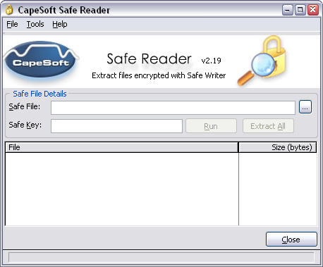 CapeSoft... redirecting to new SafeReader page